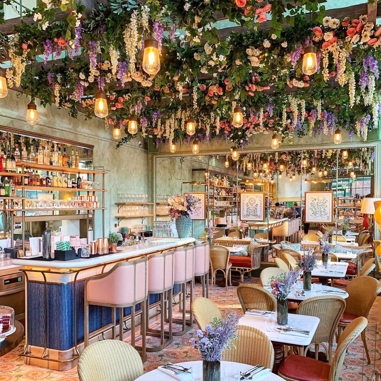 Top 28 Fancy Restaurants & Cute Cafes in London - Framey